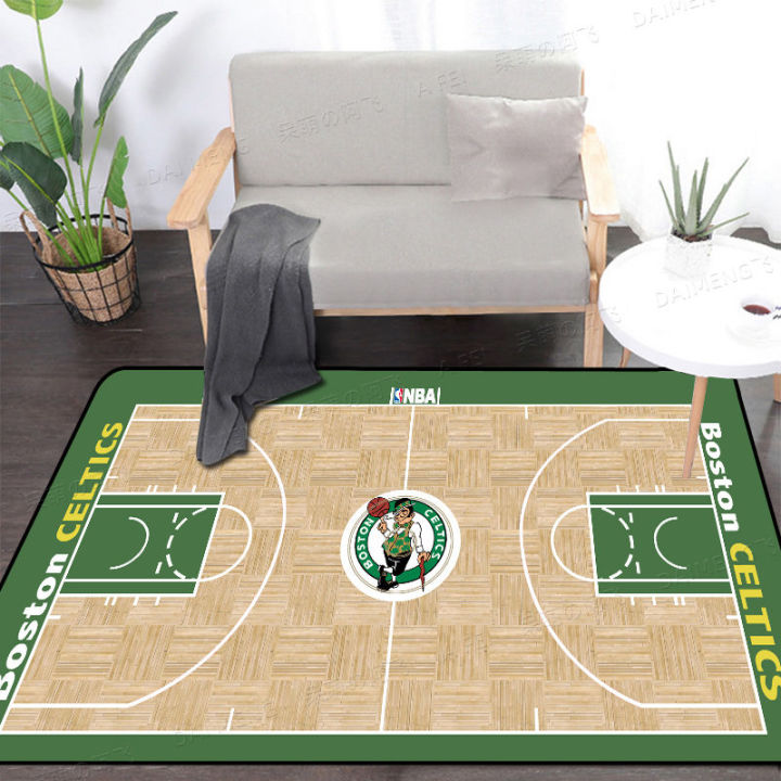 Nba Basketball Carpet Living Room Sofa Coffee Table Bedside Bedroom ...