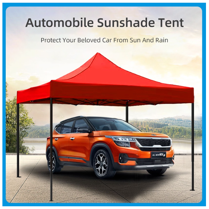 HEAVY DUTY Tent 3x3M Foldable Retractable Tent water proof coating ...