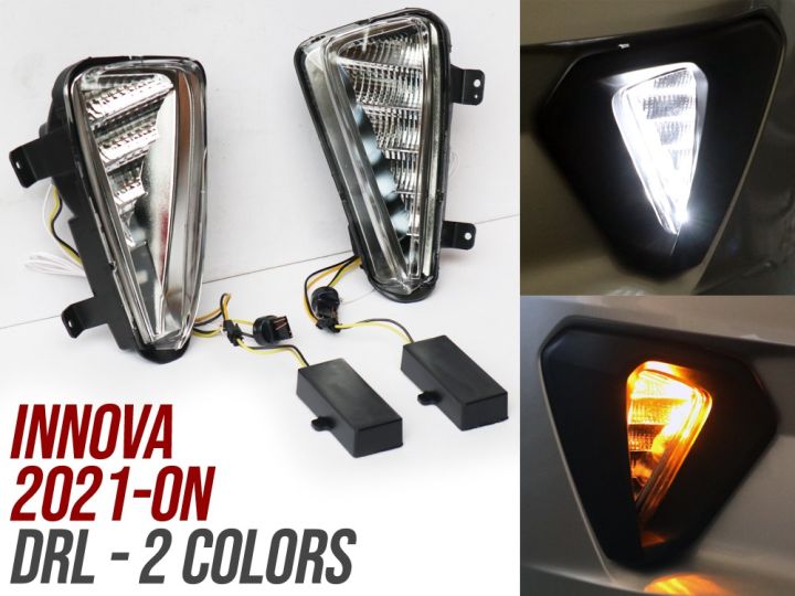 Toyota Innova 2021 to 2025 Lower Front Bumper DRL Day Time Running ...