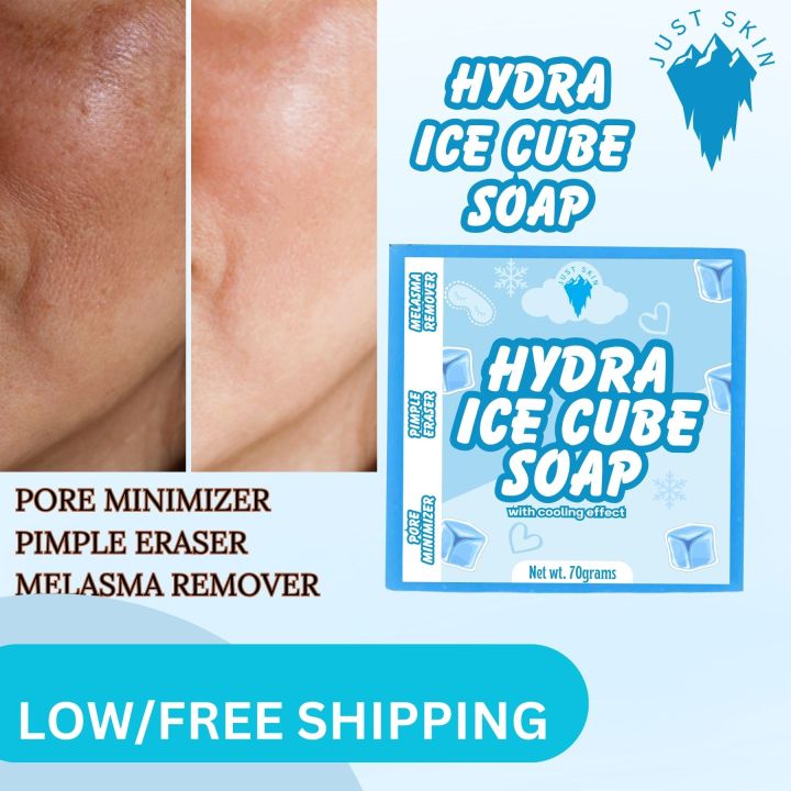 Just Skin Hydra Ice Cube Soap 70g Beauty Moist Cooling Niacinamide J ...