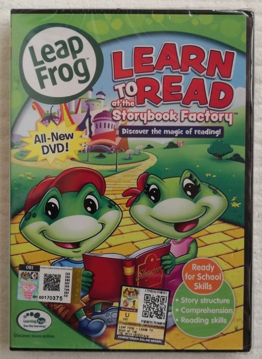 LeapFrog [Preschool Skills] Learn to Read at the Storybook Factory DVD ...