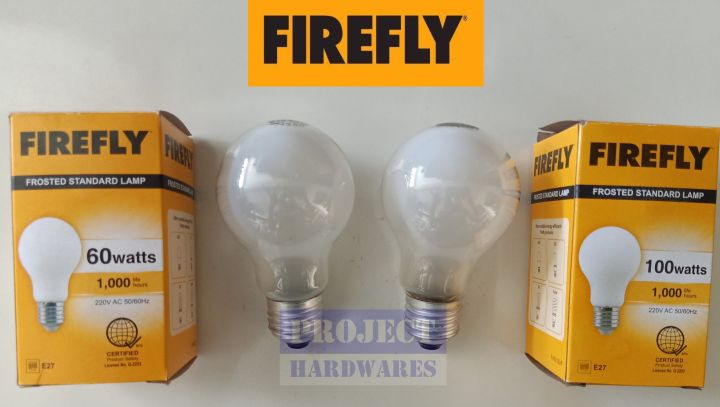 Firefly Incandescent Light Bulb 60watts or 100watts for animal ...