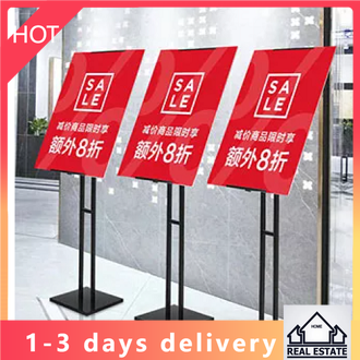 Sign Stand Banner Poster Board Display Stand Pedestal Sign Holder KT ...
