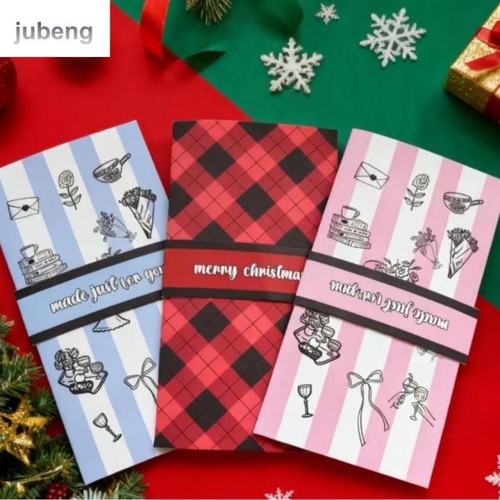 JUBENG กระดาษ บัตรของขวัญคริสต์มาส ทำด้วยมือ ทำเอง บัตรของขวัญน้ำตก ...