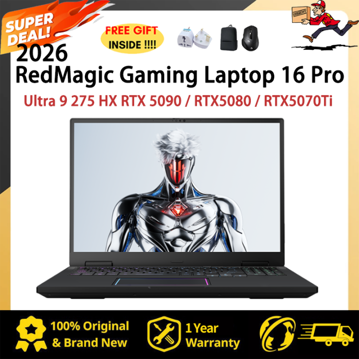 ZTE Nubia RedMagic Gaming Laptop 16 Pro 2026 | Nubia Red Magic 16 Pro ...