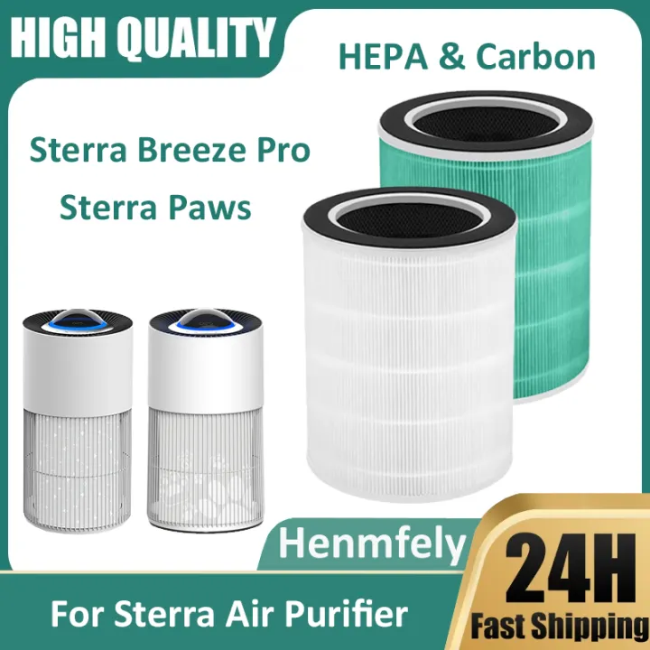 Fits Sterra Breeze Pro Sterra Paws Air Purifier Replacement H14 True ...