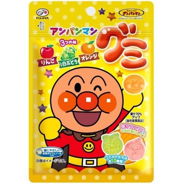 Fujiya Anpanman gummi 50gCharacteristicsFruit assortment gummies in the ...