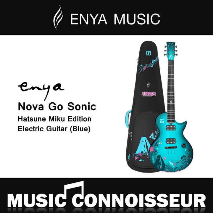 Enya Nova go Sonic Hatsune Miku edition electric guitar (blue) | Lazada ...