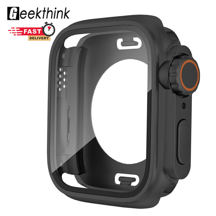 GEEKTHINK ซองกันน้ำเปลี่ยนเป็นนาฬิกาอัลตร้าสำหรับนาฬิกา Apple เคส360ตัว ...