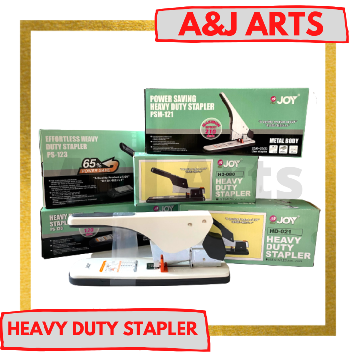Heavy Duty Stapler Joy 80 pages 120 pages 210 pages Heavy Duty Power ...
