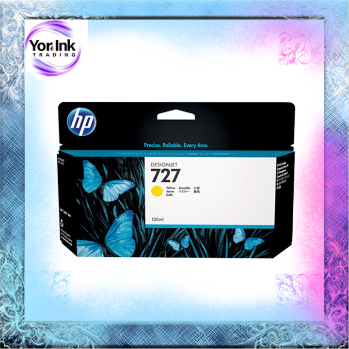 HP 727 130ml YELLOW DesignJet Ink Cartridge | Lazada PH