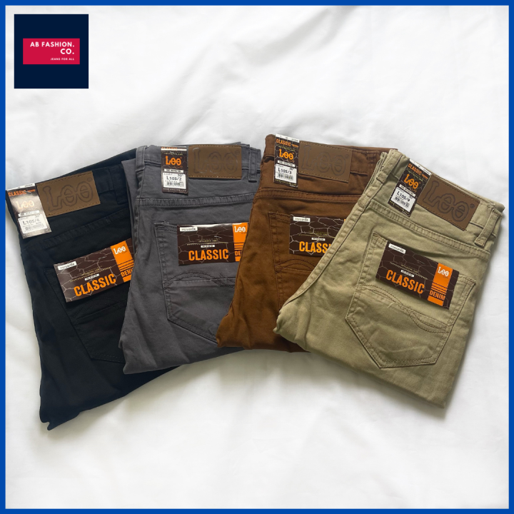 MEN SLACK JEANS SLIMFITS STRETCHABLE LE0 CLASSIC SELUAR SLEK JEAN KAIN ...