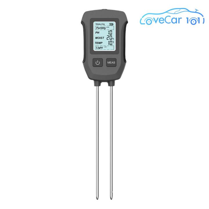 Multi-Function Soil Tester 5-in-1 Digital Meter for Fertility ...