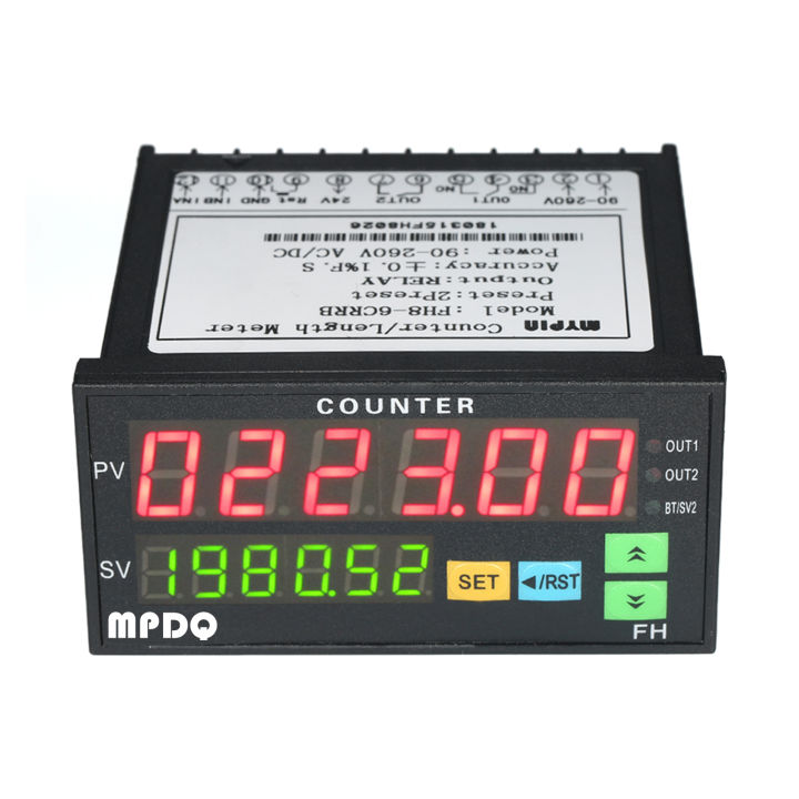 Multi-functional Dual Light-emitting Diode Display Digital Counter 90 ...