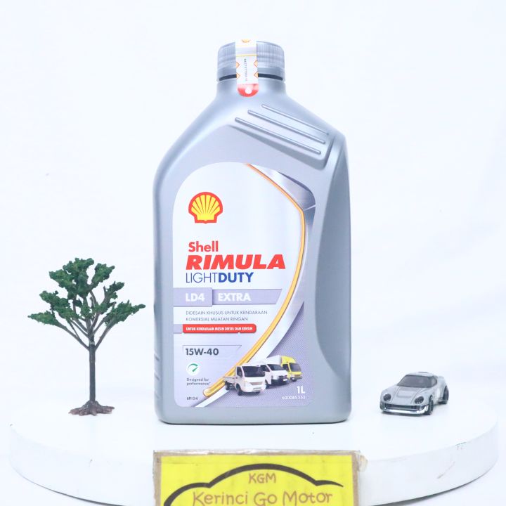 Shell Rimula Light Duty LD4 Extra SAE 15W-40 1 Liter Api CI-4/SL Oli ...