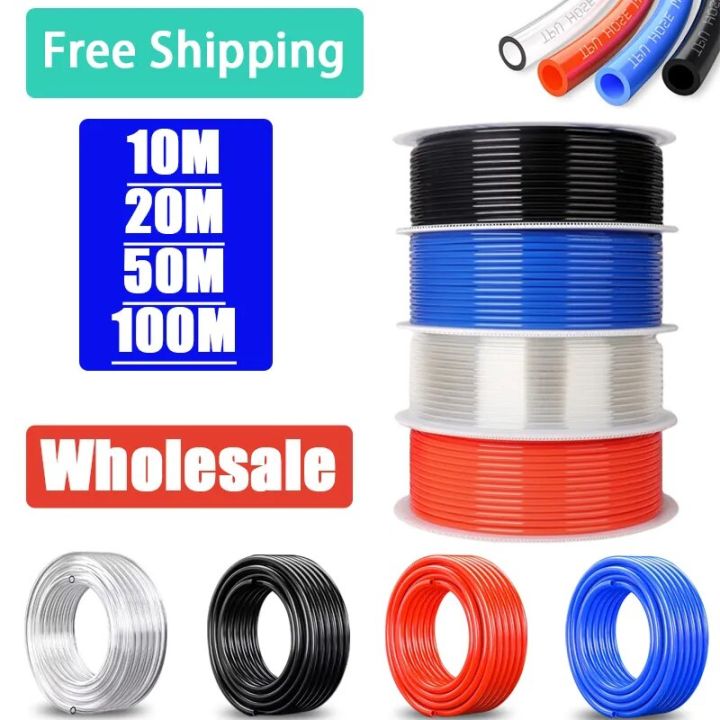 10M/20M/50M/100M Pneumatic Component Air Hose Tube 4Mm 6Mm 8Mm 10Mm 12Mm Pipe Line Hose PU ...