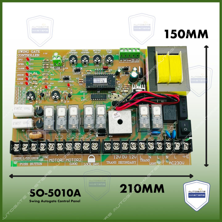 5010 PANEL UNDERGROUND AUTOGATE SWING BOARD PCB CONTROL PANEL BOARD ...