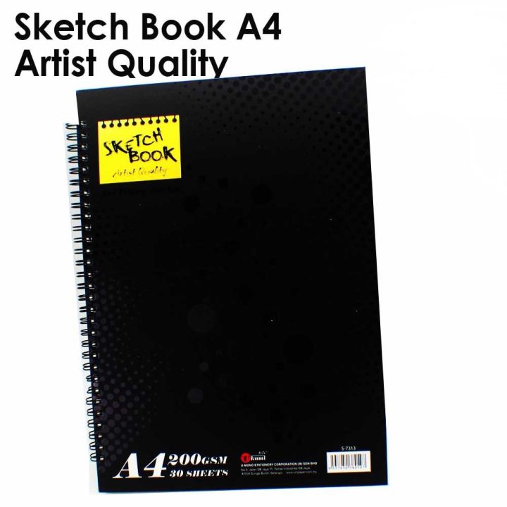 Ukami A4 Sketch Book 200gsm 30's | Lazada