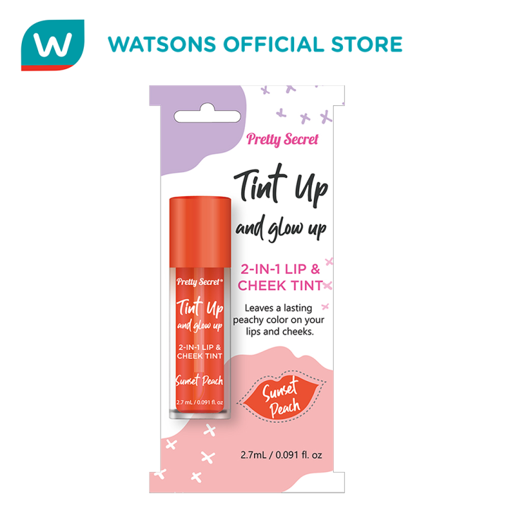 Pretty Secret Sunset Peach Lip & Cheek Tint 2.7ml | Lazada PH