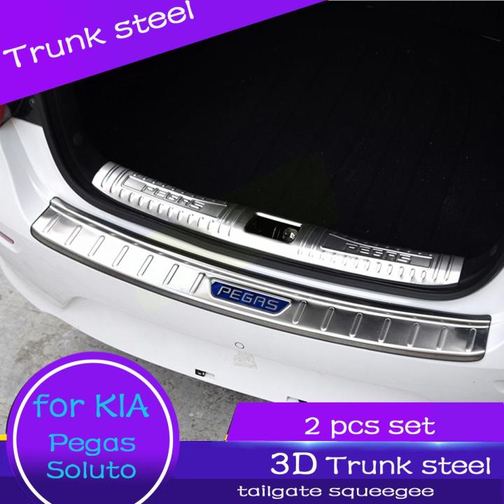 Trunk Bumper cover for Toyota Camry 2018-2023 Stainless Steel Protector ...