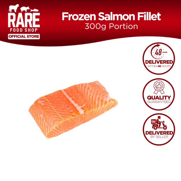 Rare Food Shop Frozen Salmon Fillet 300g Portion | Lazada PH