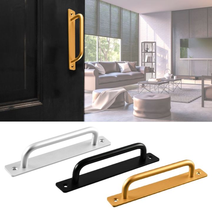Sliding Barn Door Handle Pull Flush Recessed Wood Door Handle Furniture ...
