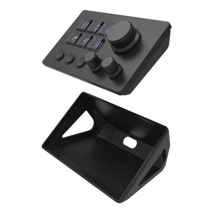 (SWBX) Custom Visual Keyboard Mini Desktop Controller with Screen Knob ...