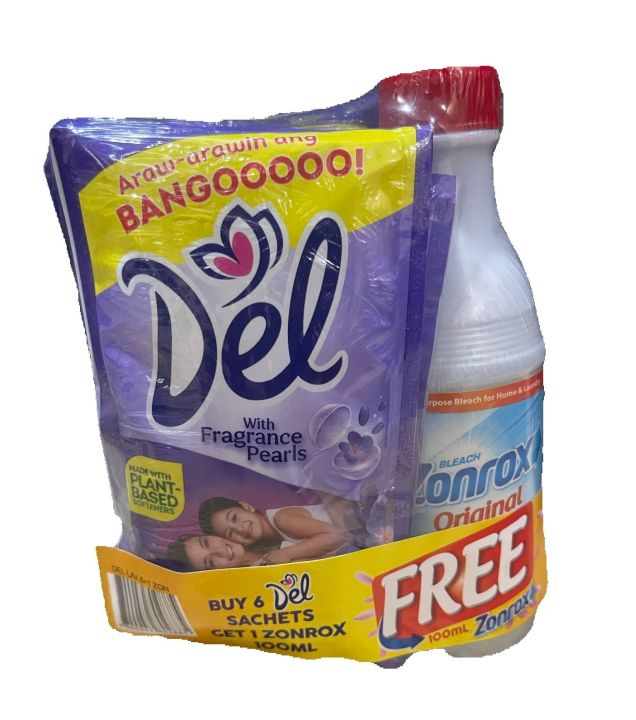 Del Fabric Conditioner 33ml/6withfreezonrox | Lazada PH