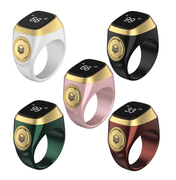 Tasbih Digital Zikr Ring Zikr1 Lite Smart Ring Tasbeh Iqibla Zikir ...