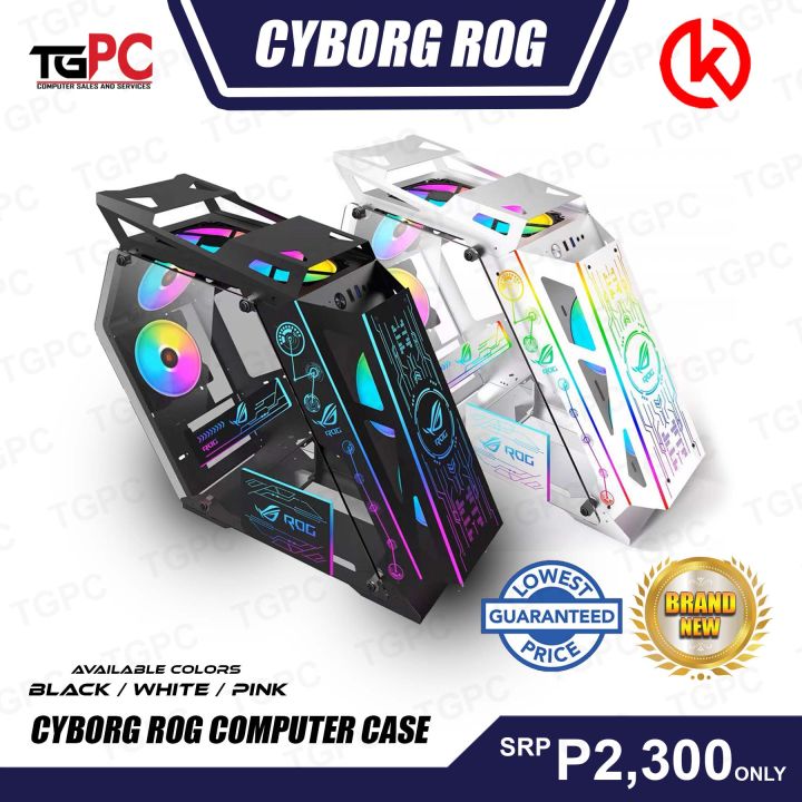 Coolman Cyborg Robot Gaming case Mid tower | Lazada PH