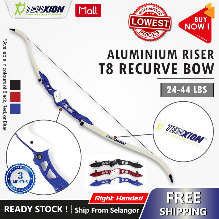 TenXion Archery T8 Professional Recurve Bow Aluminium Riser Tournament ...
