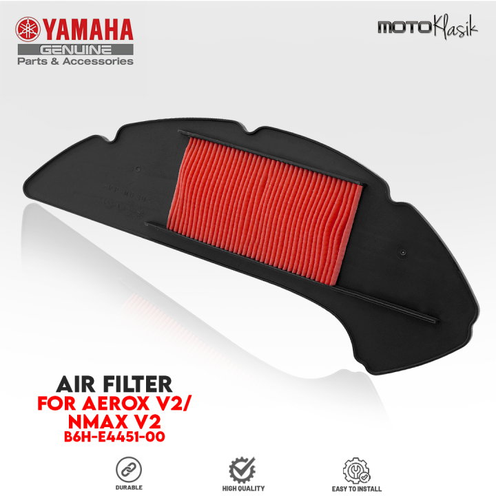 YAMAHA GENUINE AIR FILTER / AIR CLEANER FOR YAMAHA AEROX V2 / NMAX V2 ...