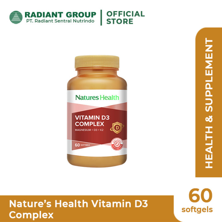 Natures Health Vitamin D3 Complex | Lazada Indonesia