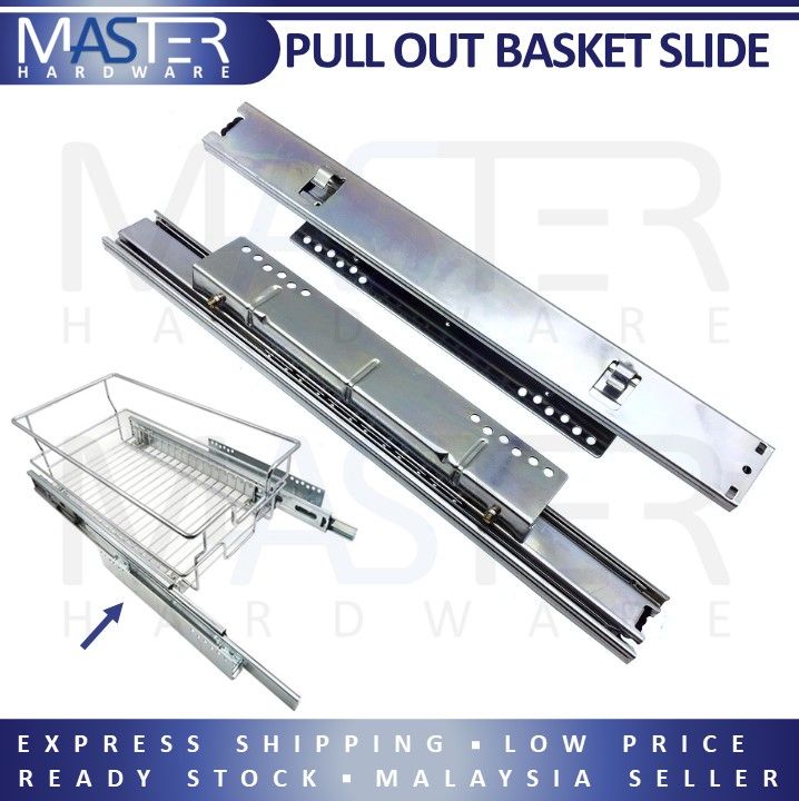 Pull Out Basket Extension Slide Basket Slide Soft Close Extension Slide ...