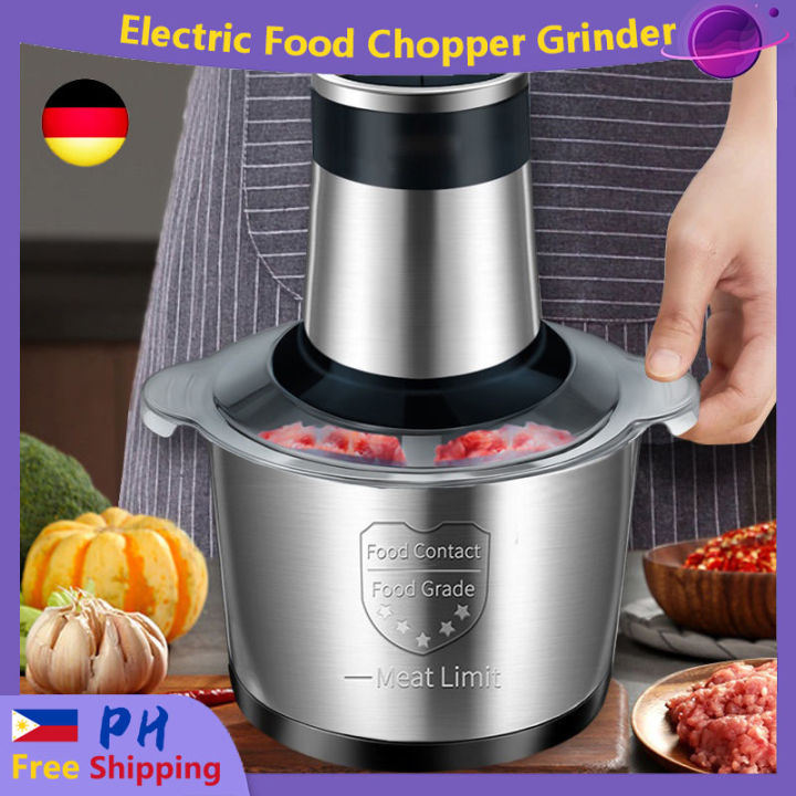 Food Chopper Heavy Duty household Electric Meat grinder 3 options :1 ...
