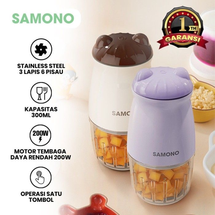 Samono Food Chopper SW-MC200 Food Processor SW MC200 SWMC200 | Lazada ...