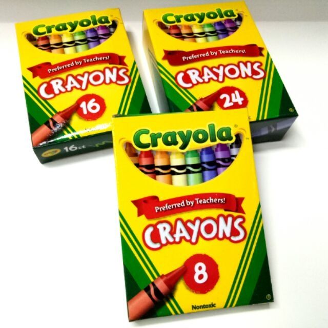 Crayola Crayons 8pcs 16pcs 24pcs | Lazada PH