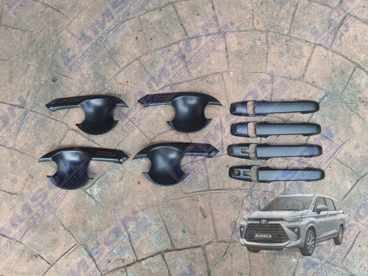 Toyota Avanza 3rd Generation 2022 - 2024 Door Handle and Bowl Black ...