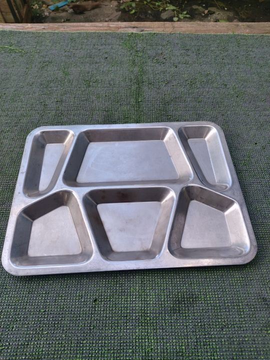 Khay ăn inox US xưa,Khay inox US xưa | Lazada.vn