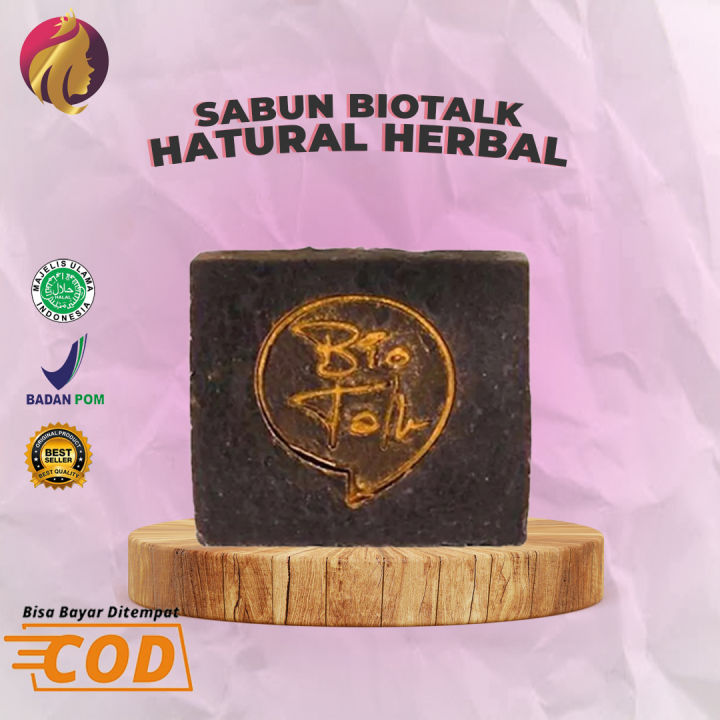 BioTalk Sabun Natural Herbal | Lazada Indonesia