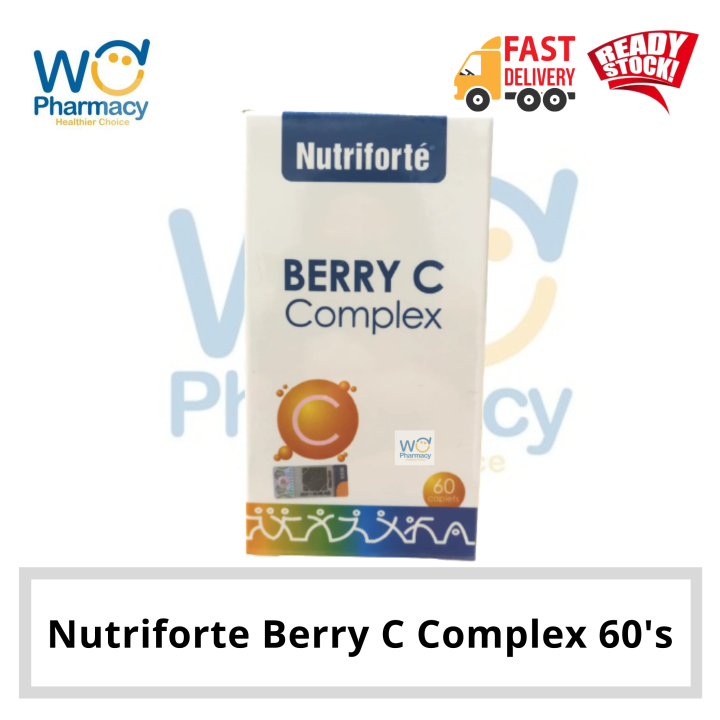 Nutriforte Berry C Complex 60's (Exp: 02/2024) Sambucus Nigra ...