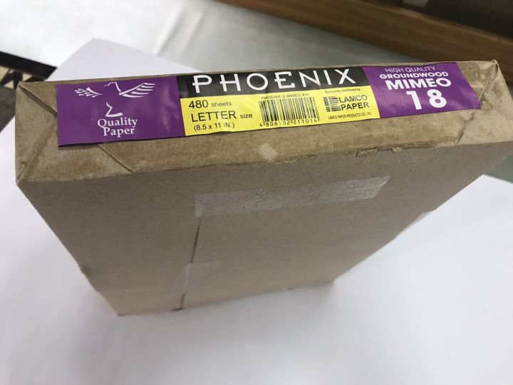Phoenix Groundwood Short Size 8.5x11" | Lazada PH
