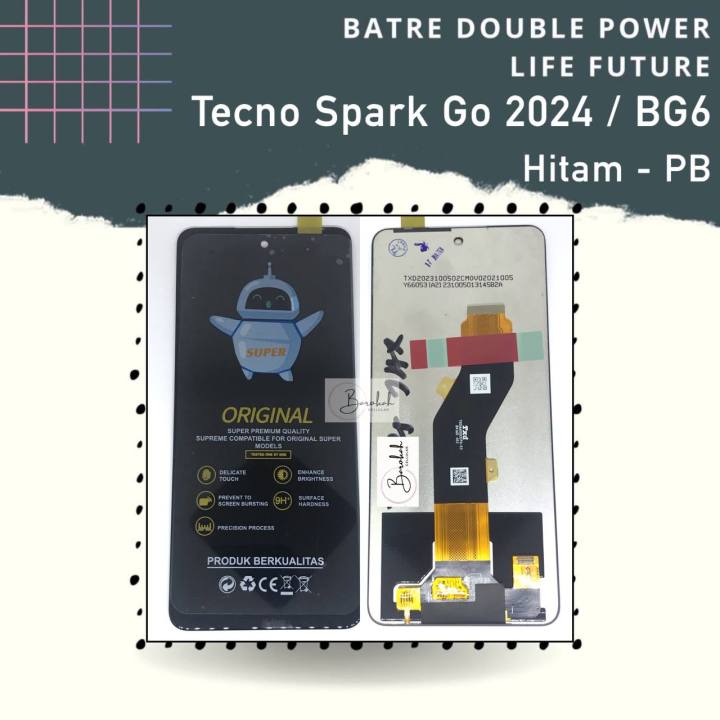 LCD TOUCHSCREEN TECNO SPARK GO 2024 / BG6 FULLSET | Lazada Indonesia