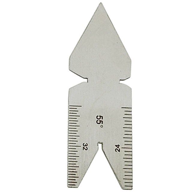 Angle Degrees Template Inch Metric Screw Thread Pitch Gauge Measuring ...