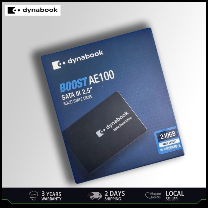 Dynabook Boost AE100, SATA 2.5" 120GB / 240GB / 480GB Solid State Drive ...