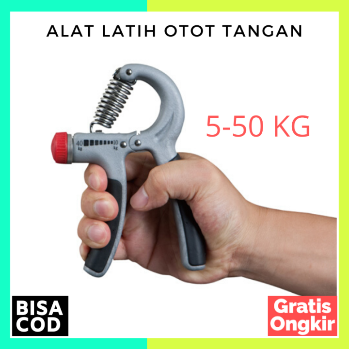 ALAT LATIH OTOT TANGAN ( adjustable hand grip olahraga tangan ...