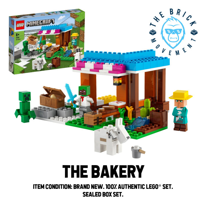 LEGO® MINECRAFT 21184 The Bakery Set | Lazada PH
