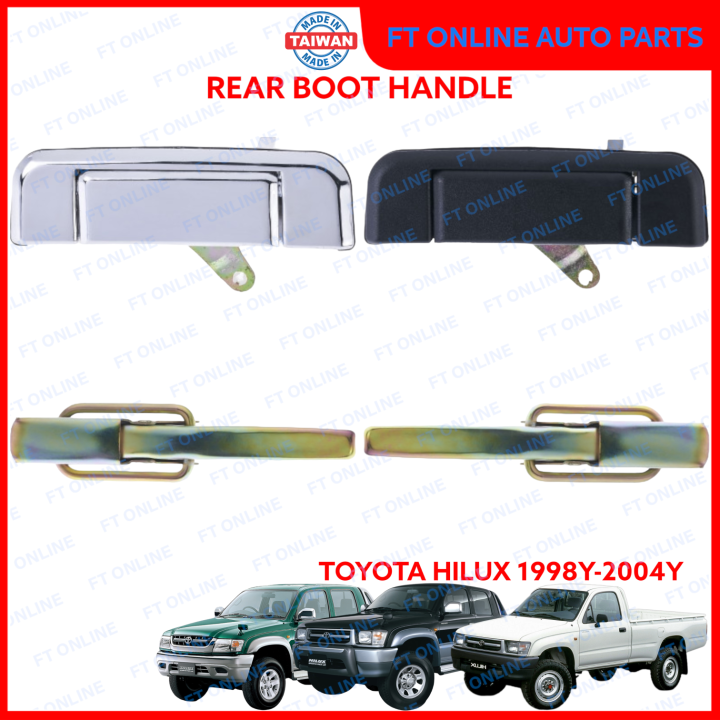 TOYOTA HILUX 1998-2004 LN166 KDN165 KDN190 HANDLE TAILGATE REAR BOOT ...