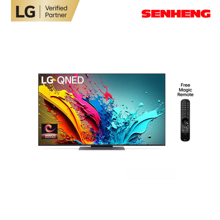LG 55"/65"/75"/86" QNED86 LED 4K Smart AI QNED TV 55QNED86TSA ...