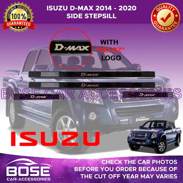 Side Step Sill for Isuzu Dmax D-max 2014 2015 2016 2017 2018 2019 2020 ...